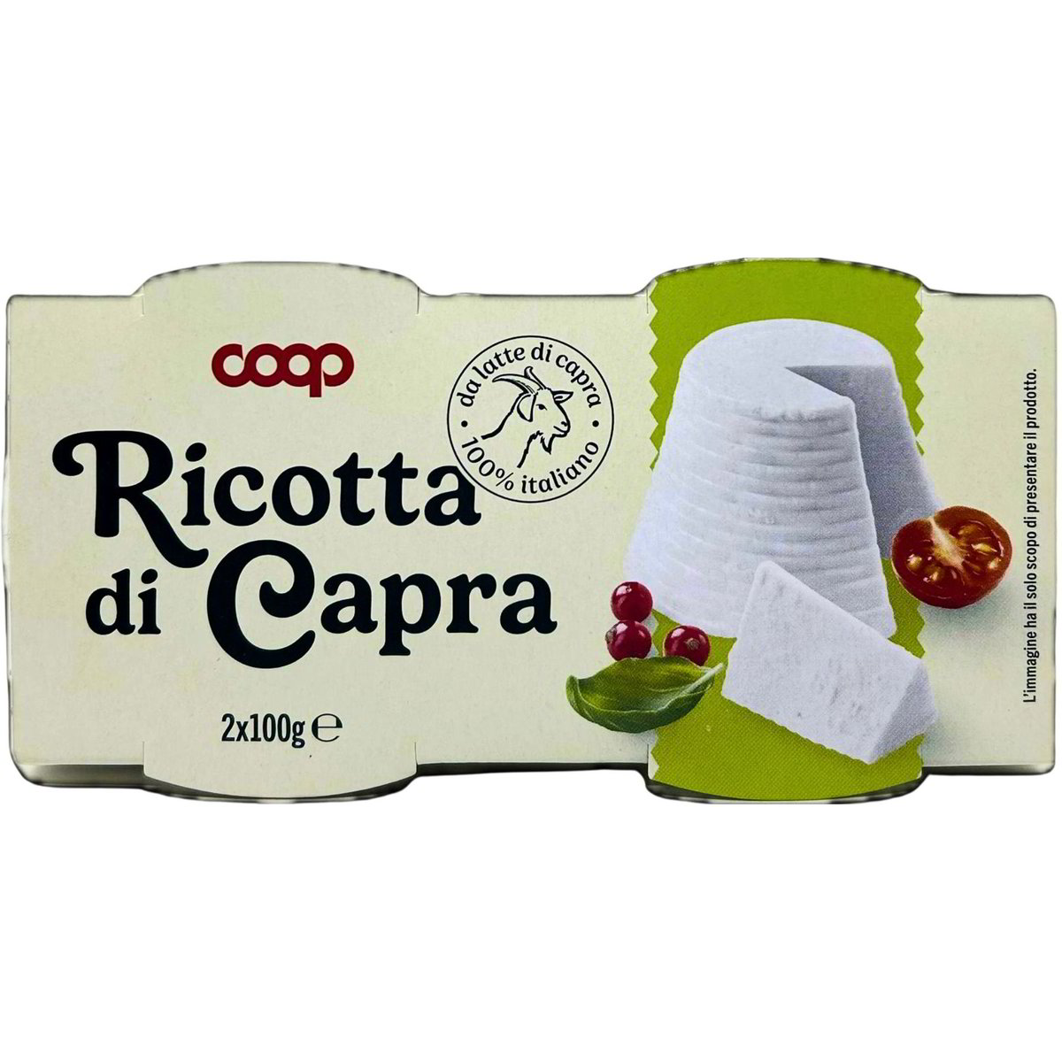 Ricotta di capra x2 COOP 2 X 100 G - Coop Shop